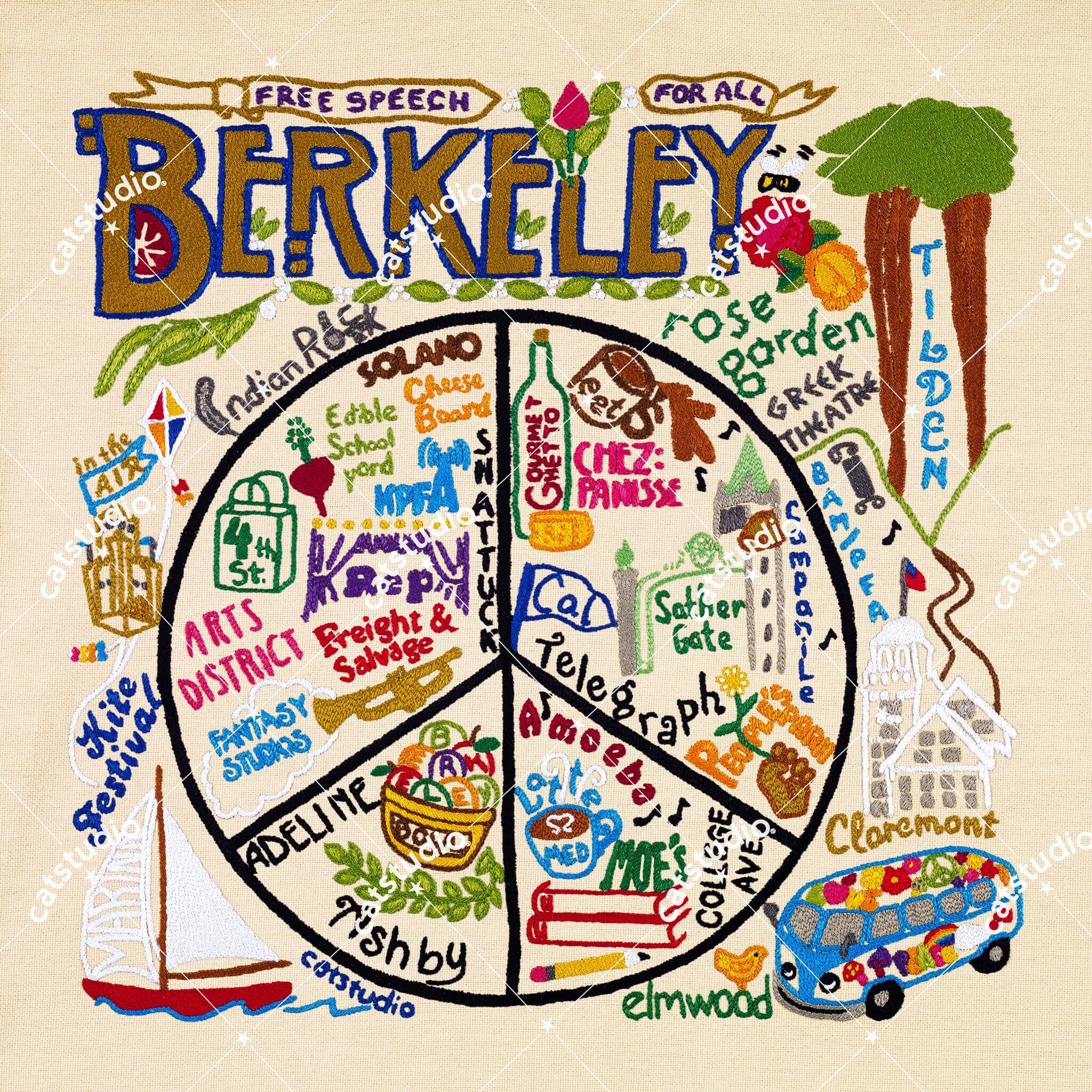 Berkeley Fine Art Print | California Collection by catstudio – catstudio