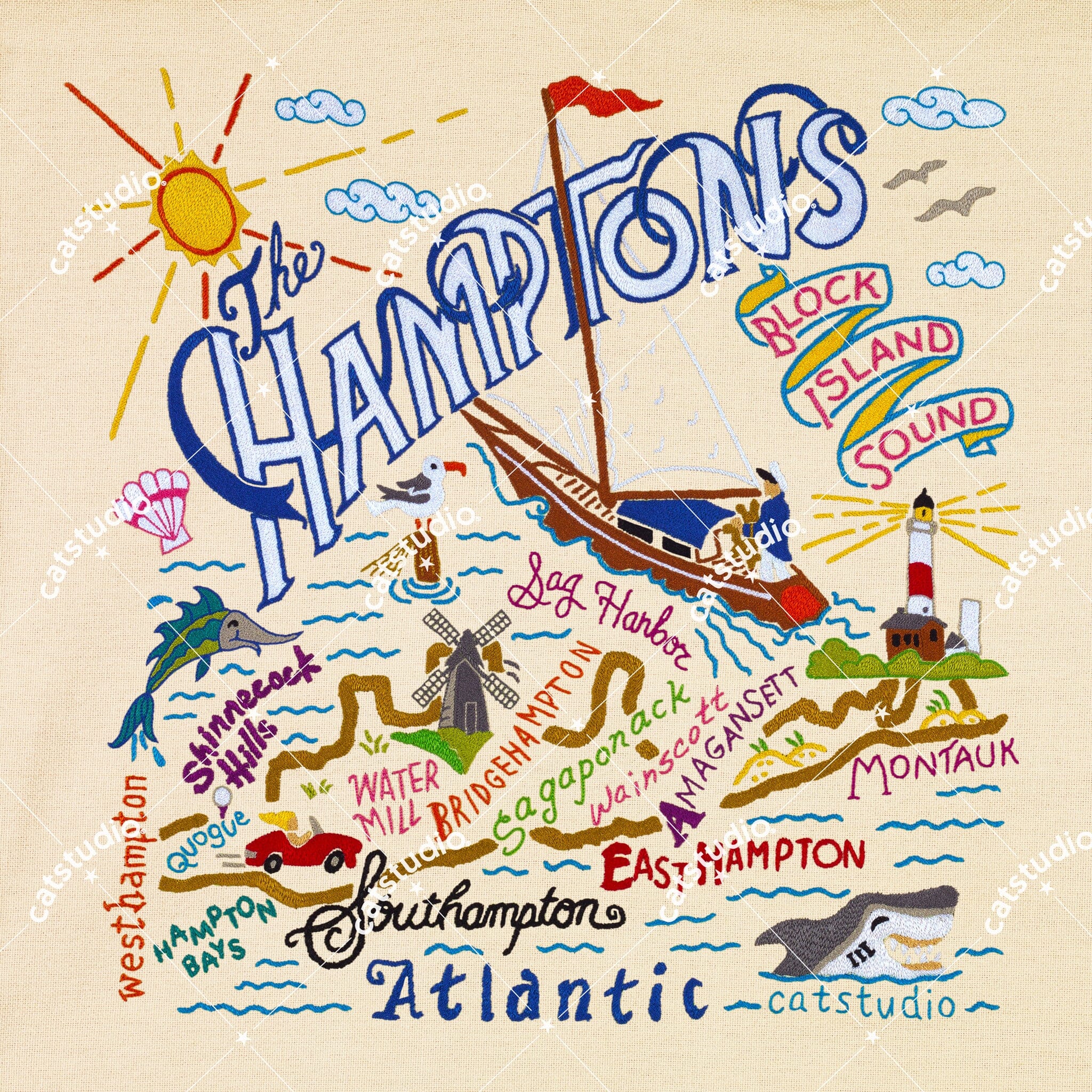 Hamptons Fine Art Print | New York Collection by catstudio – catstudio