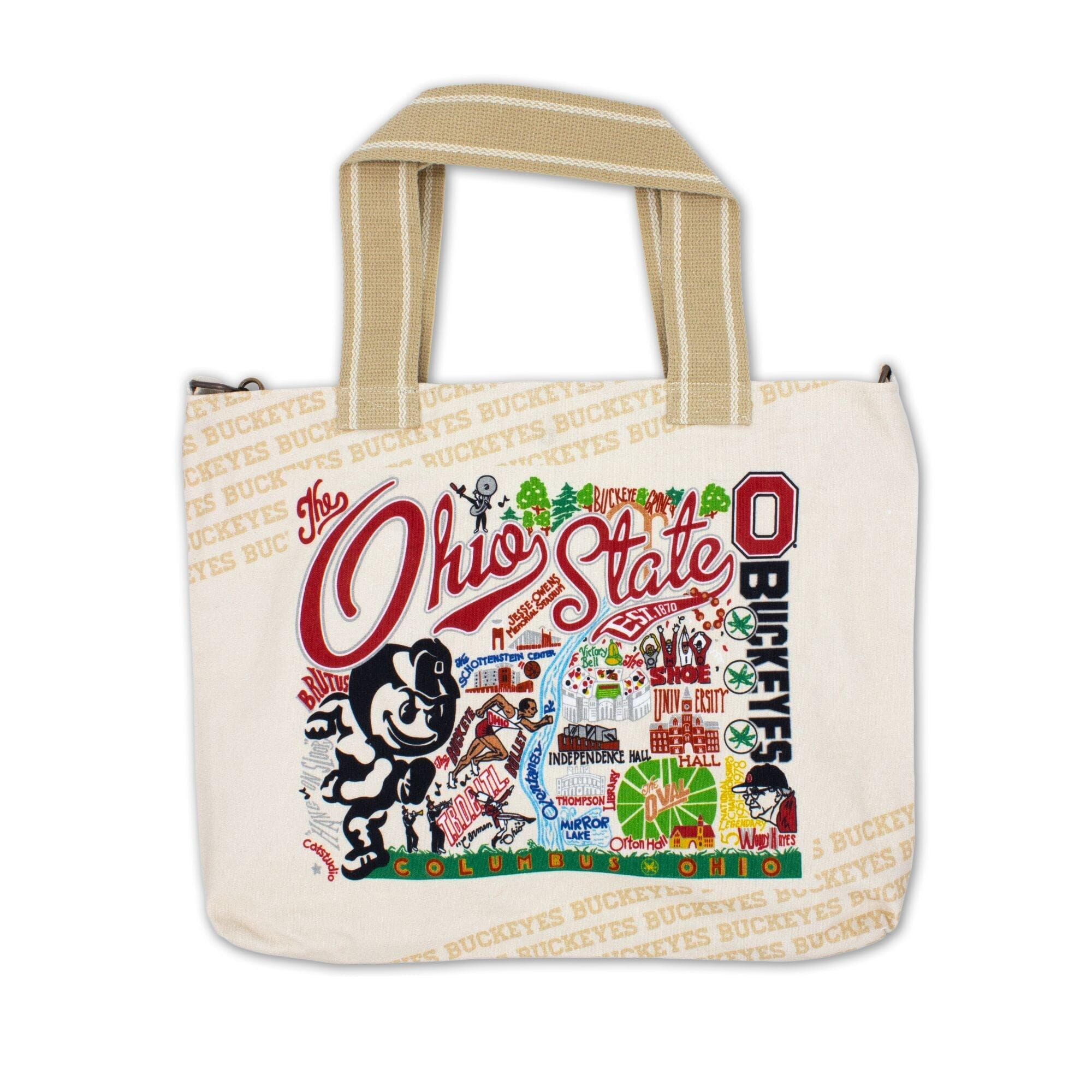 Ohio State University Tote Bag | Collegiate Collection by Catstudio ...
