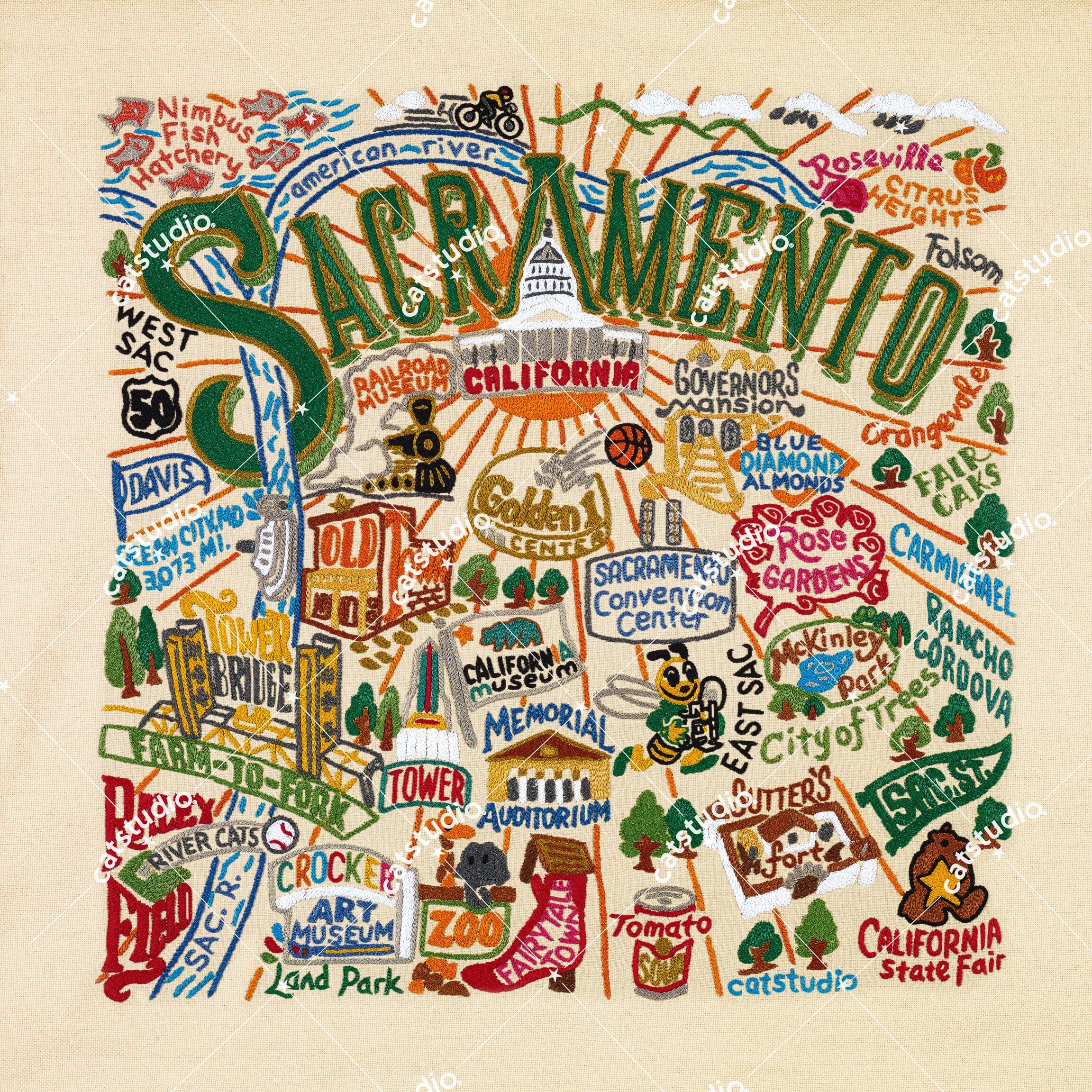 Sacramento Fine Art Print | California Collection by catstudio – catstudio