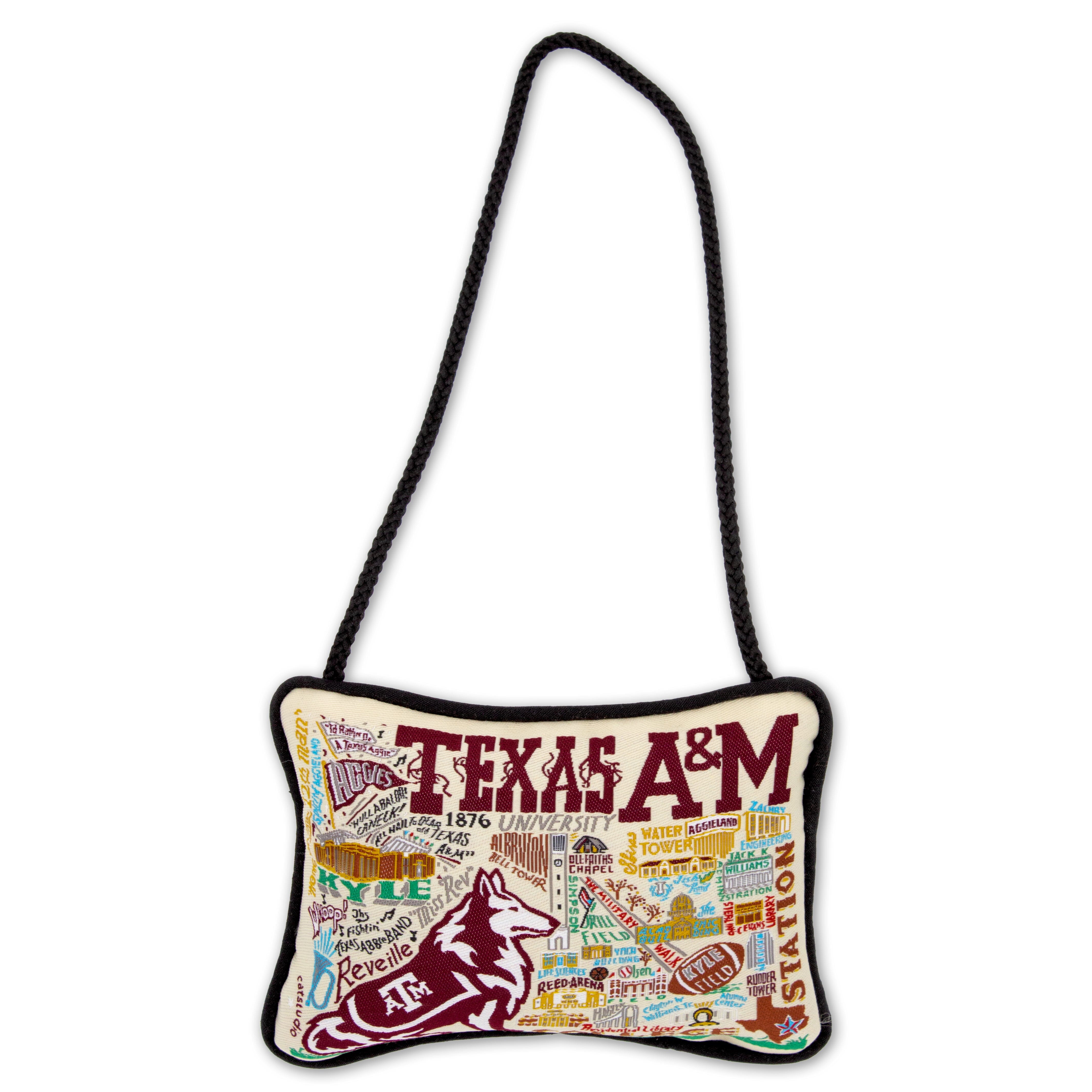 Texas A&M University Mini Pillow Ornament | Collegiate Collection by ...