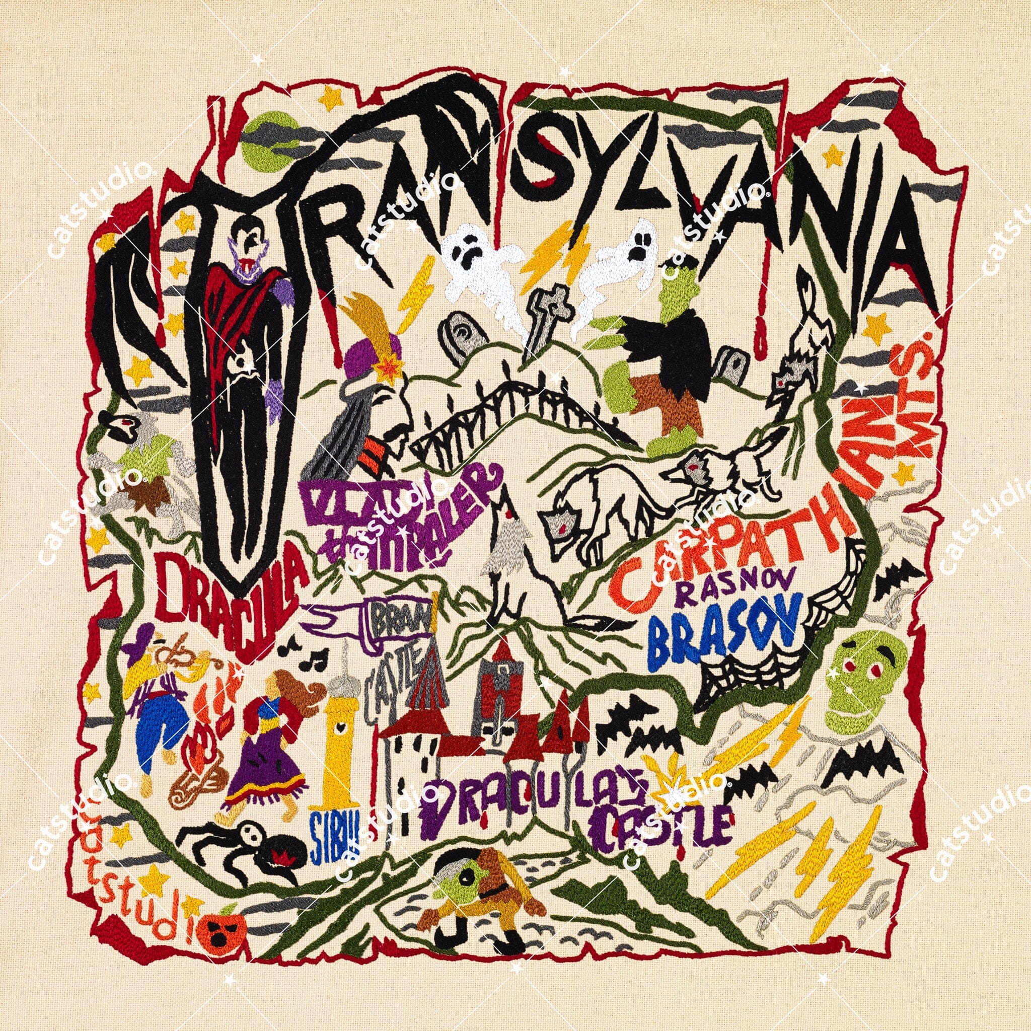 Transylvania Fine Art Print | Holiday Collection by catstudio – catstudio