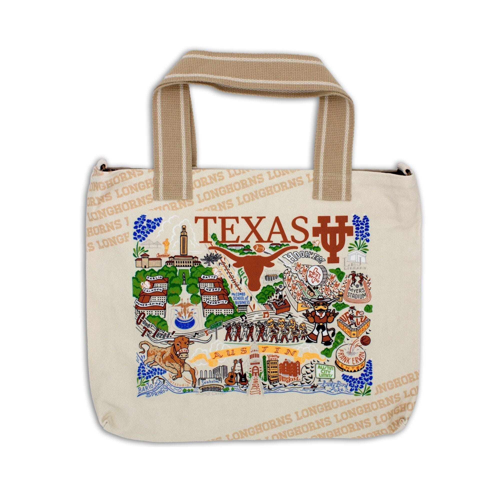 University of Texas Tote Bag | Collegiate Collection by Catstudio ...