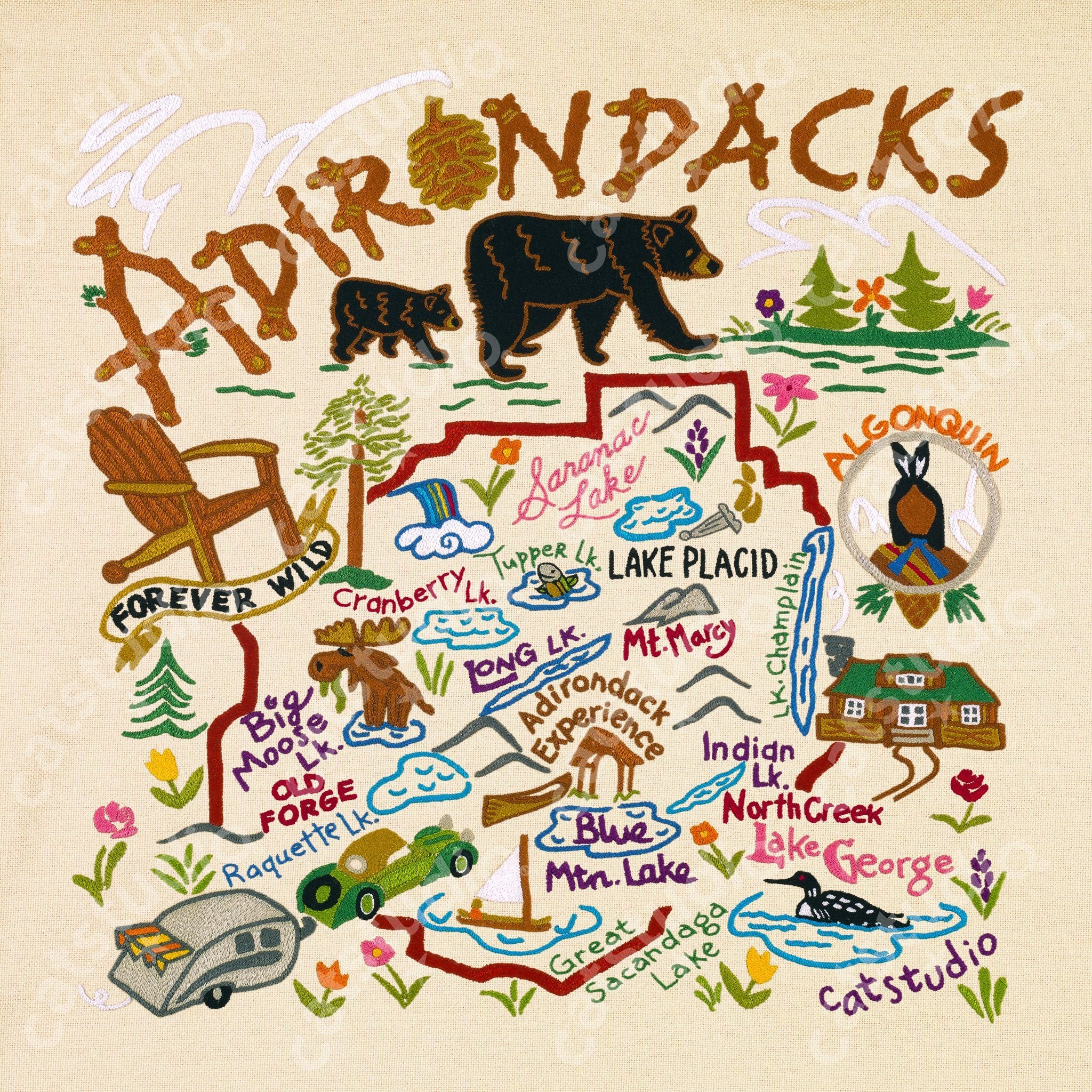 Adirondacks Fine Art Print | National Parks Collection by catstudio ...