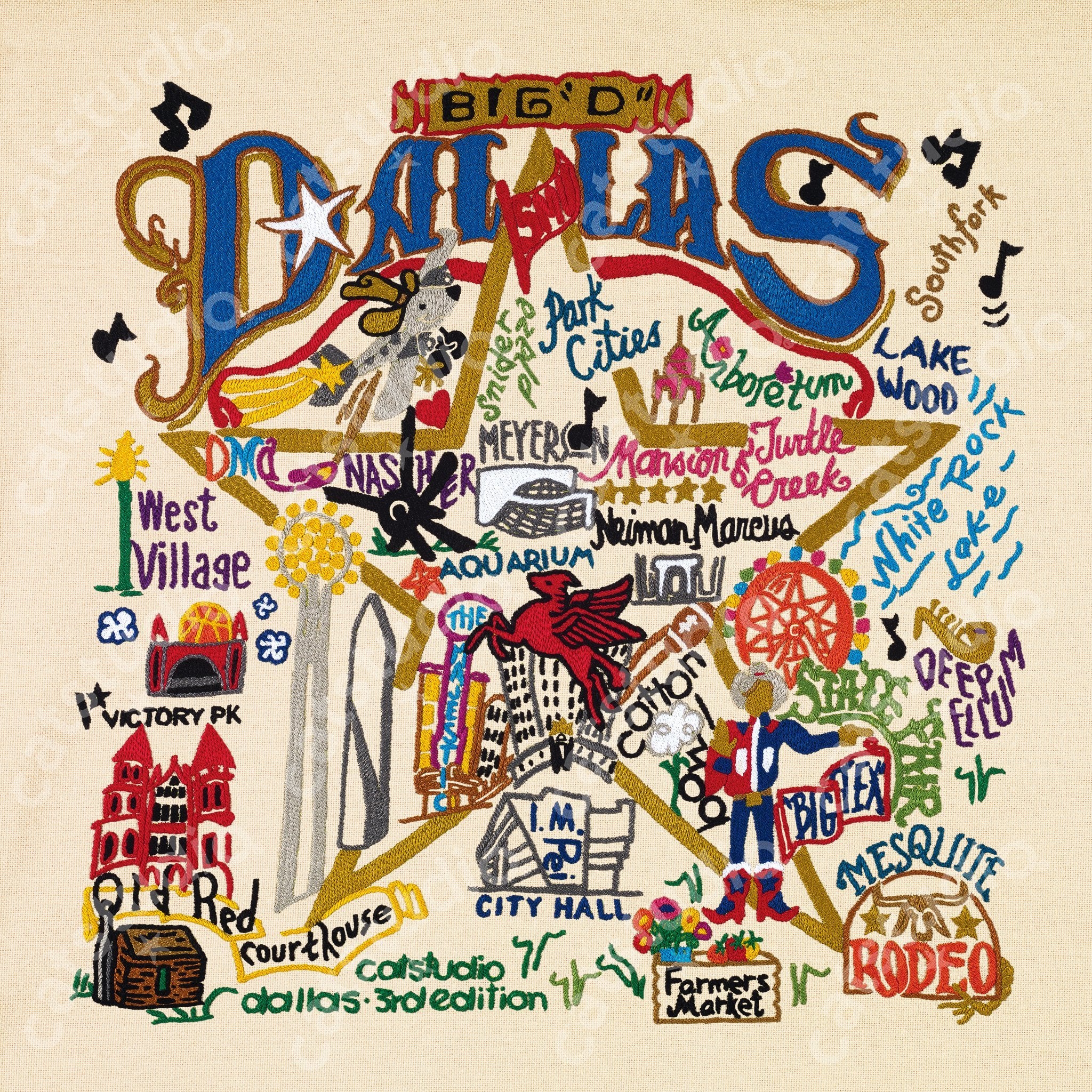 Dallas Fine Art Print | Texas Collection by catstudio – catstudio