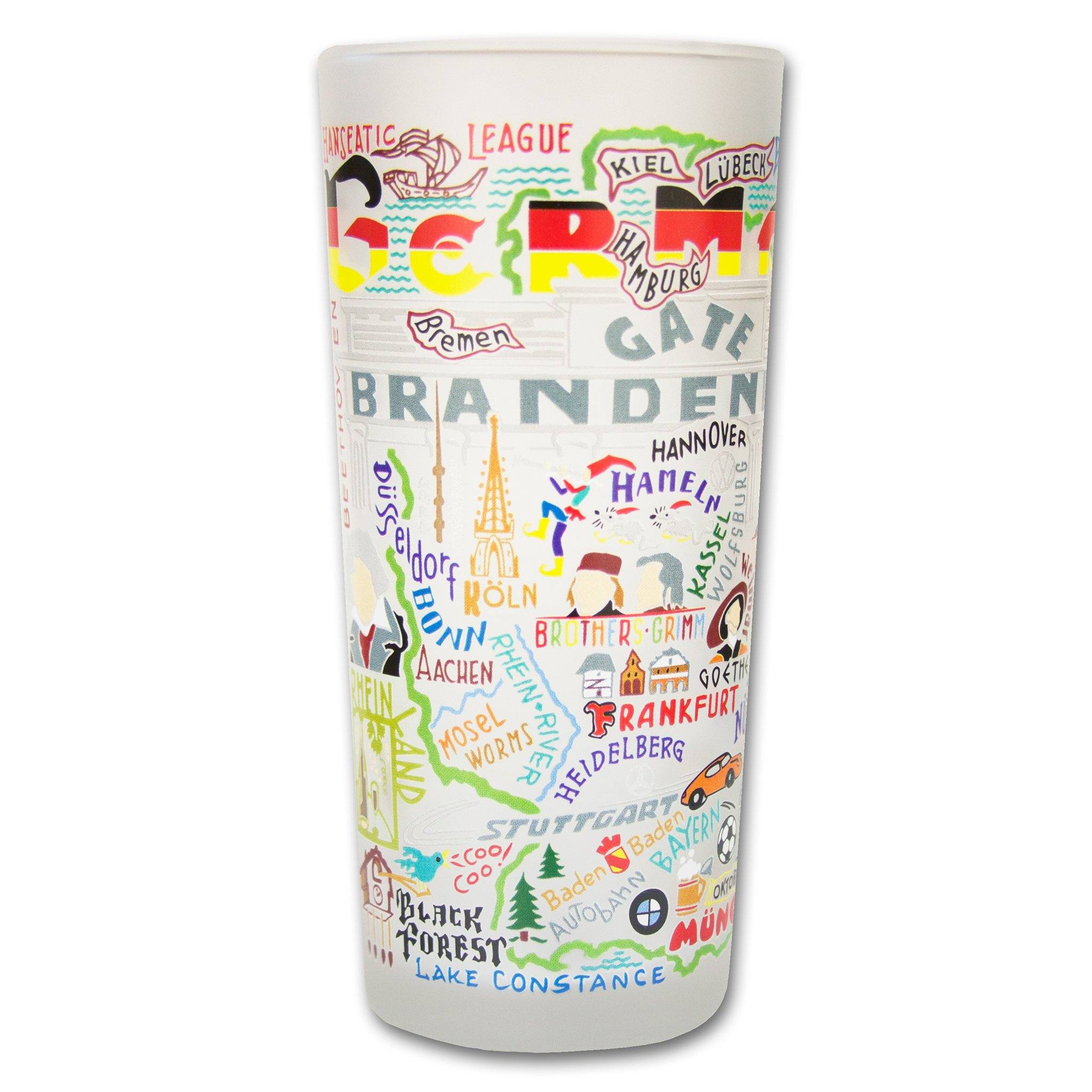Germany Drinking Glass | International Collection by catstudio – catstudio