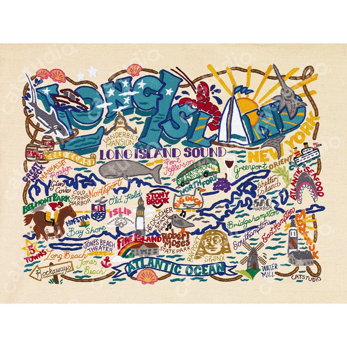 Long Island Fine Art Print | New York Collection by catstudio – catstudio
