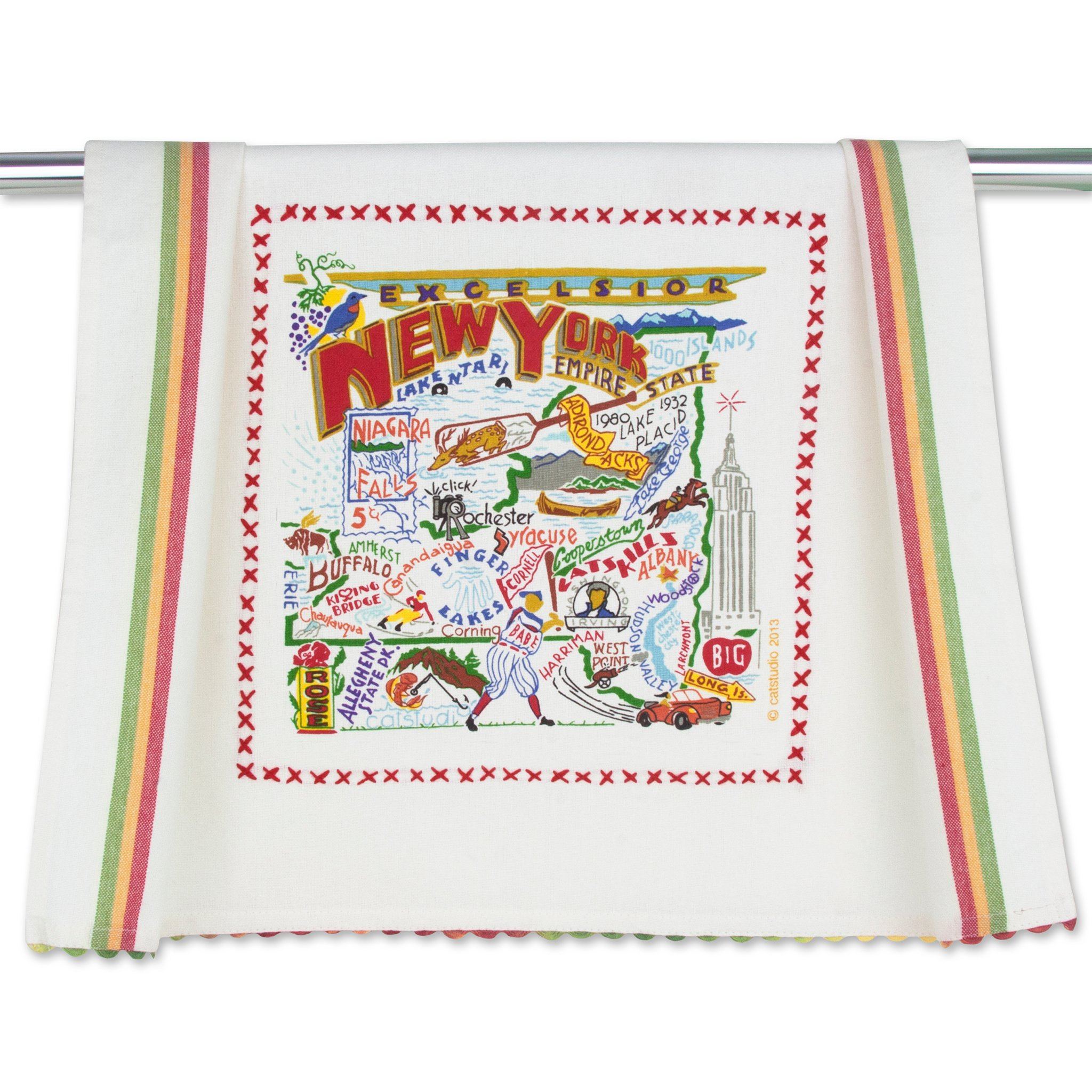 New York State Dish Towel | State Collection by catstudio – catstudio