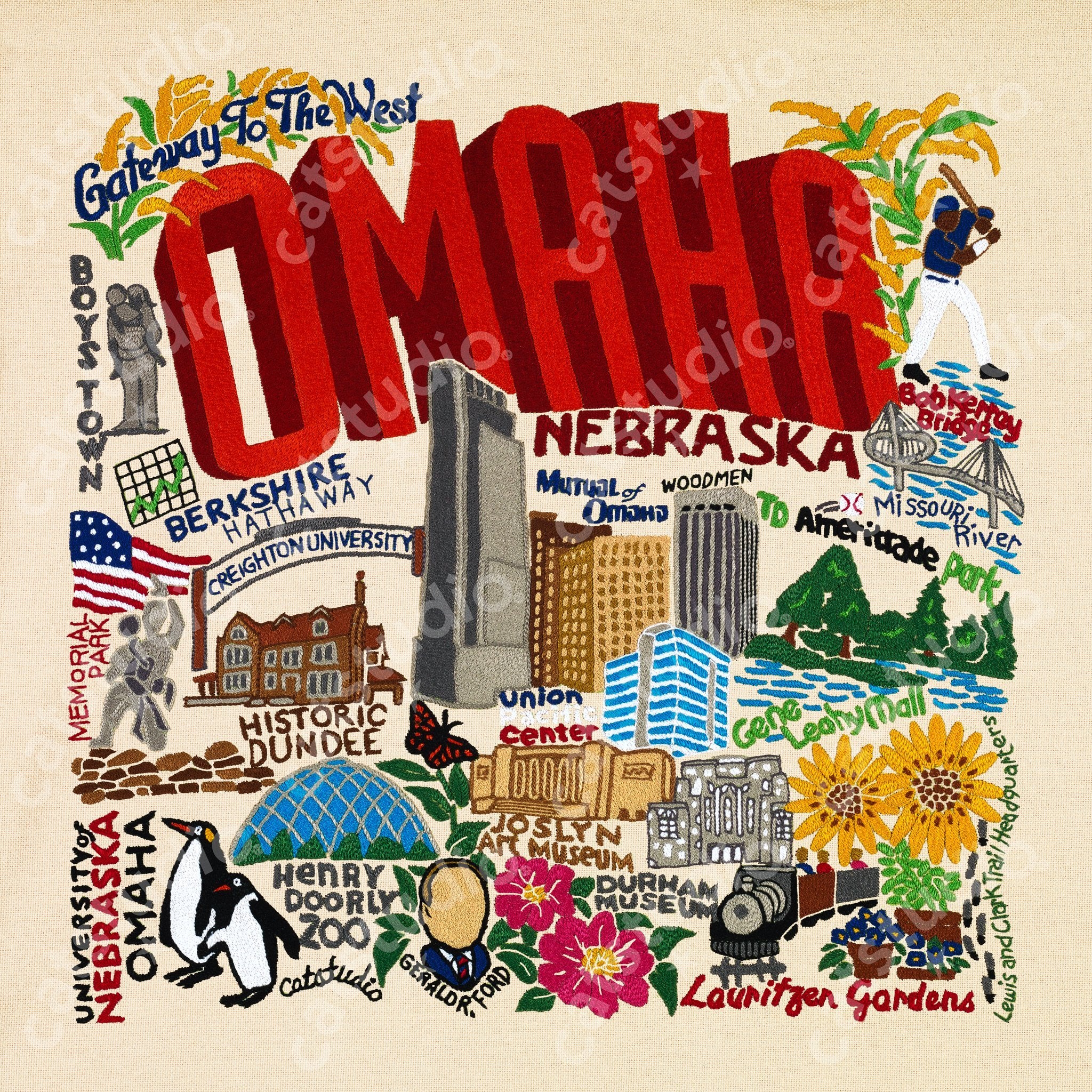 Omaha Fine Art Print | Nebraska Collection by catstudio – catstudio