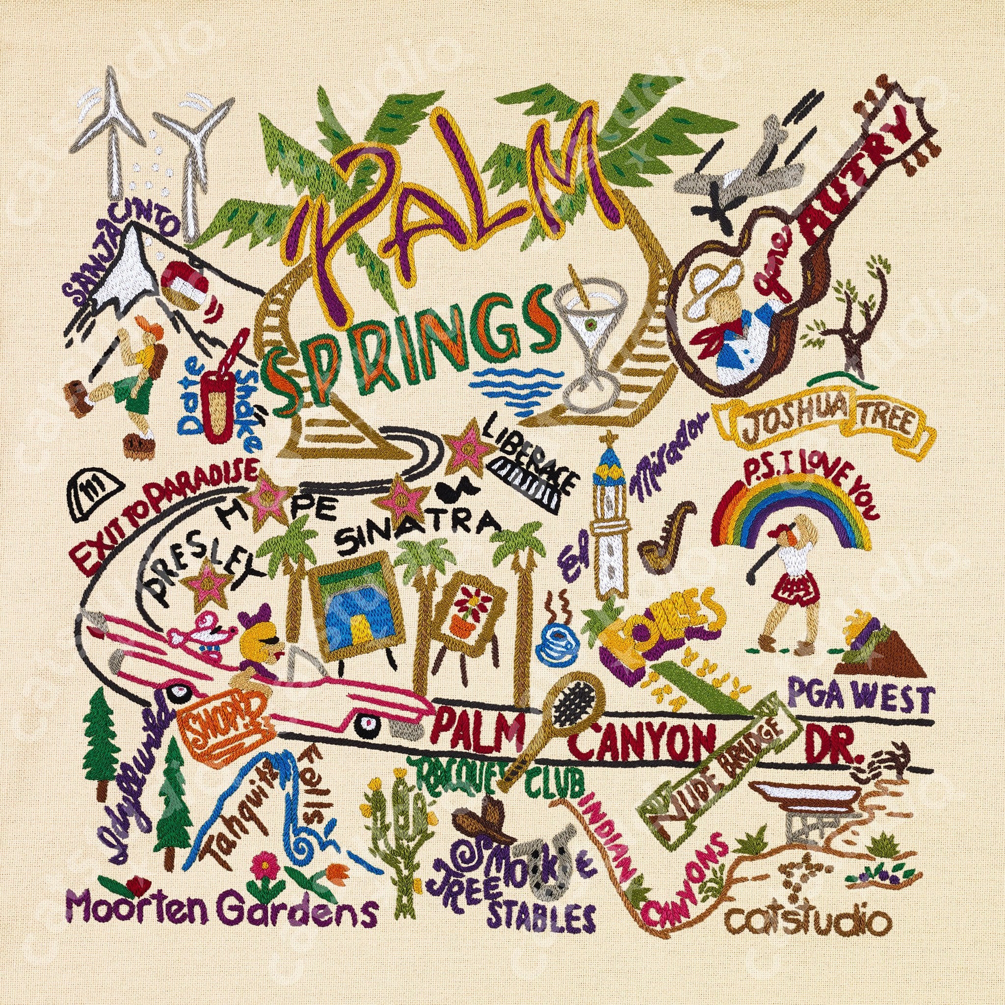 Palm Springs Fine Art Print | California Collection by catstudio ...