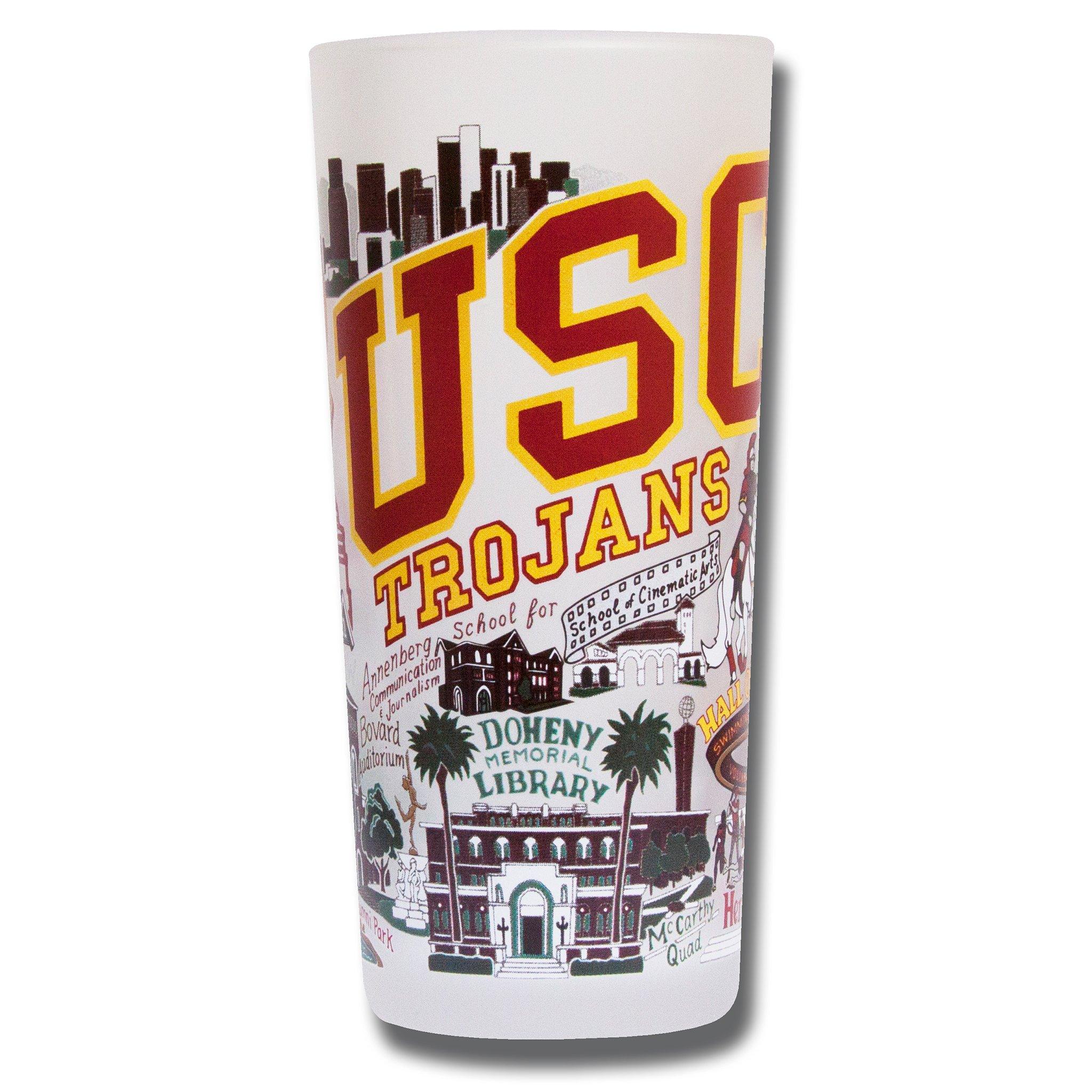 University of Southern California Drinking Glass | Collegiate ...