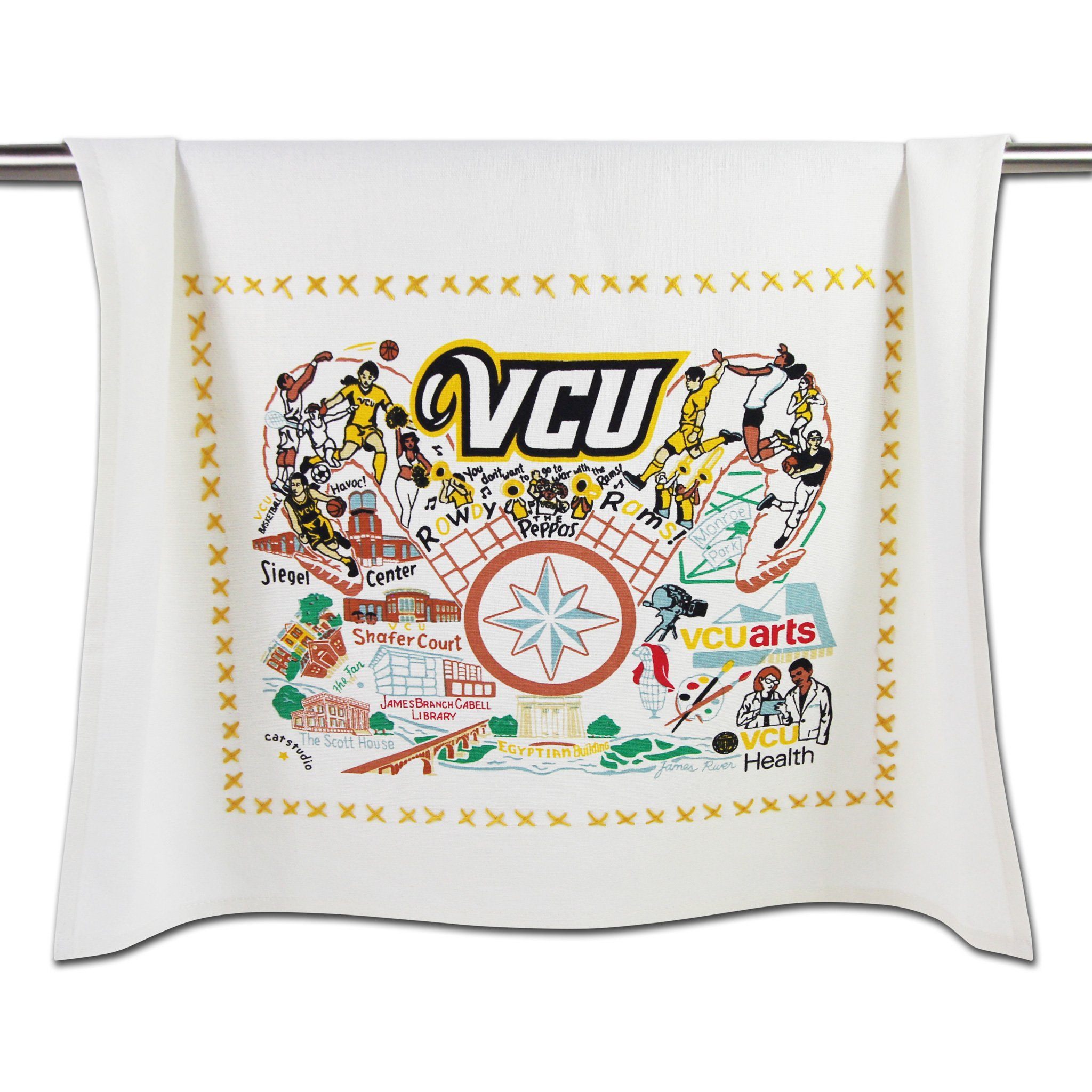 Virginia Commonwealth University (VCU) Dish Towel | Collegiate ...